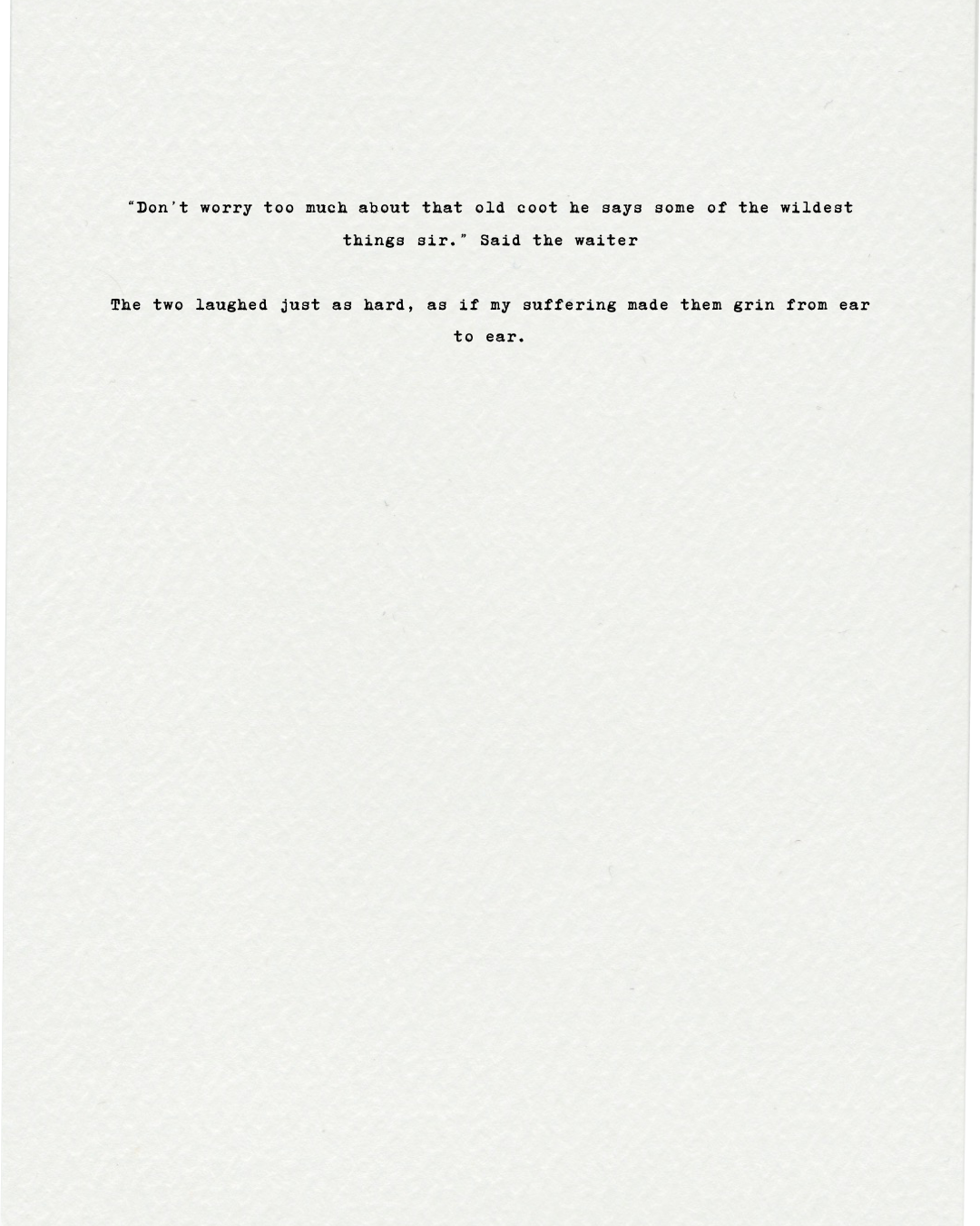 Short Story pt.2 – Creative Visual Writing